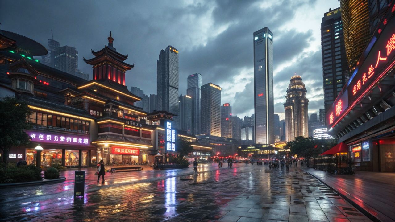 Chongqing, la Cyberpunk City futuriste qui illumine le cœur de la Chine